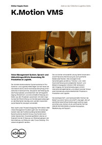 Downloadcenter - Körber Supply Chain